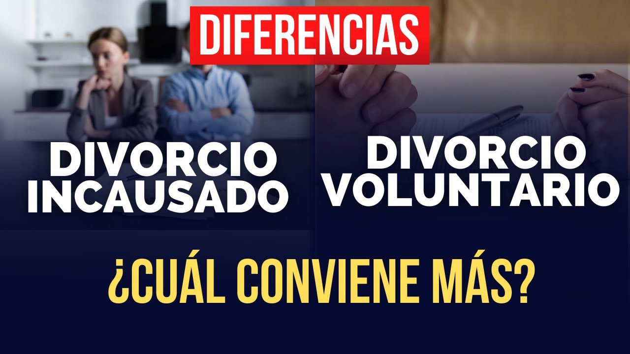 Diferencias clave entre divorcio incausado y voluntario: guía experta ...
